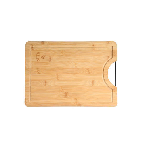 ΕΠΙΦΑΝΕΙΑ ΚΟΠΗΣ BAMBOO ESSENTIALS 35x25cm ΜΕ ΜΕΤΑΛΛΙΚΗ ΛΑΒΗ ESTIA 01 ...